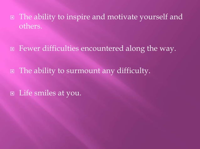 Power Of Positive Thinking | PPTX