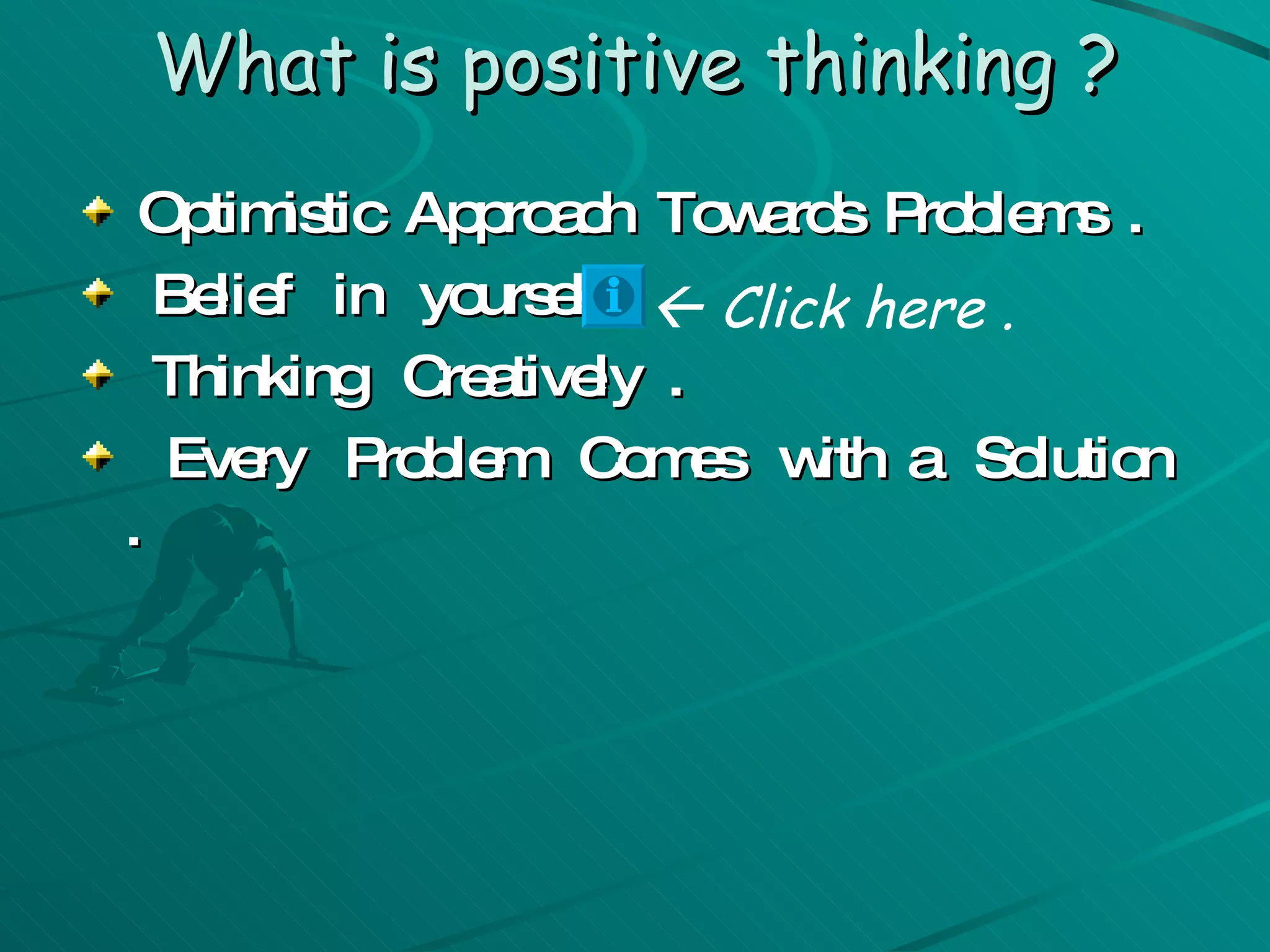 Power Of Positive Thinking | PPT