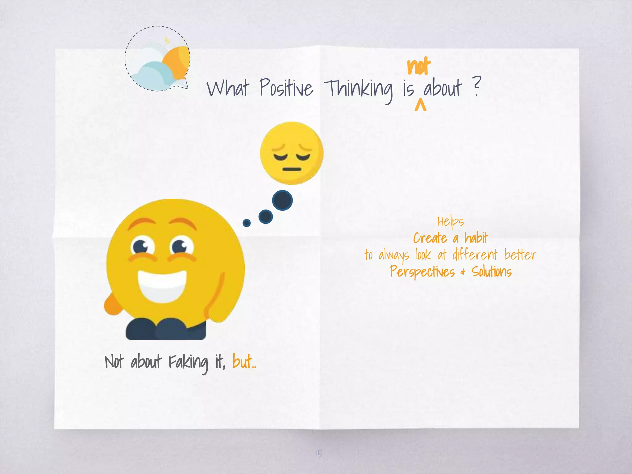 Power of Positive Thinking. | PPTX