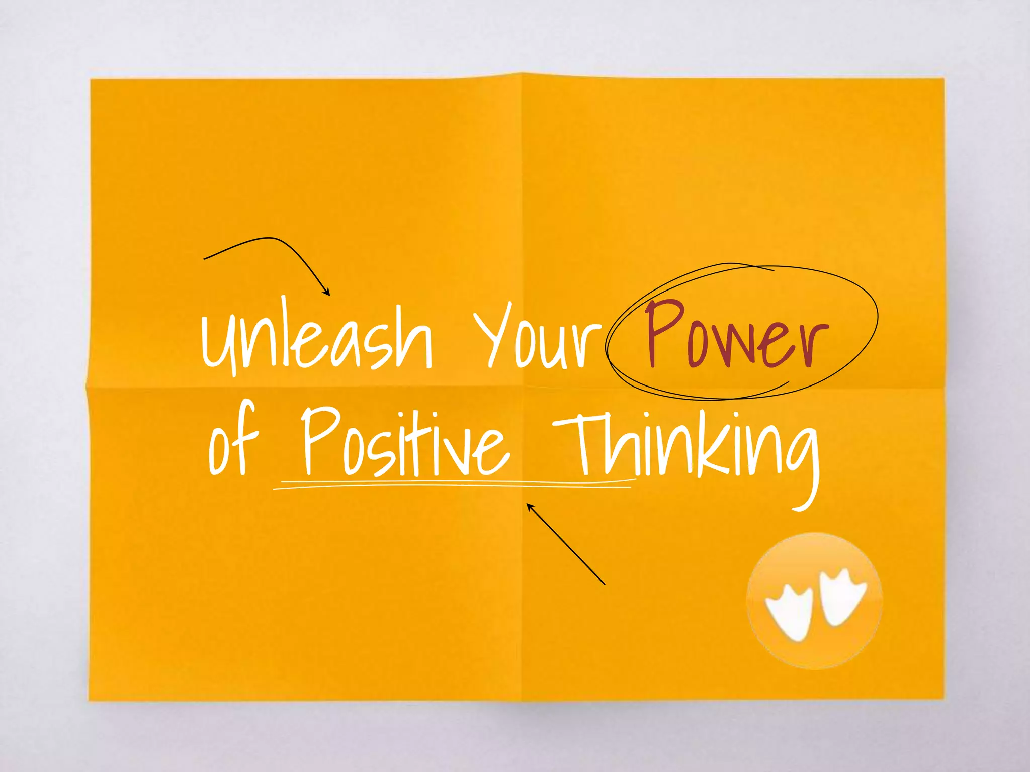 Power of Positive Thinking. | PPTX