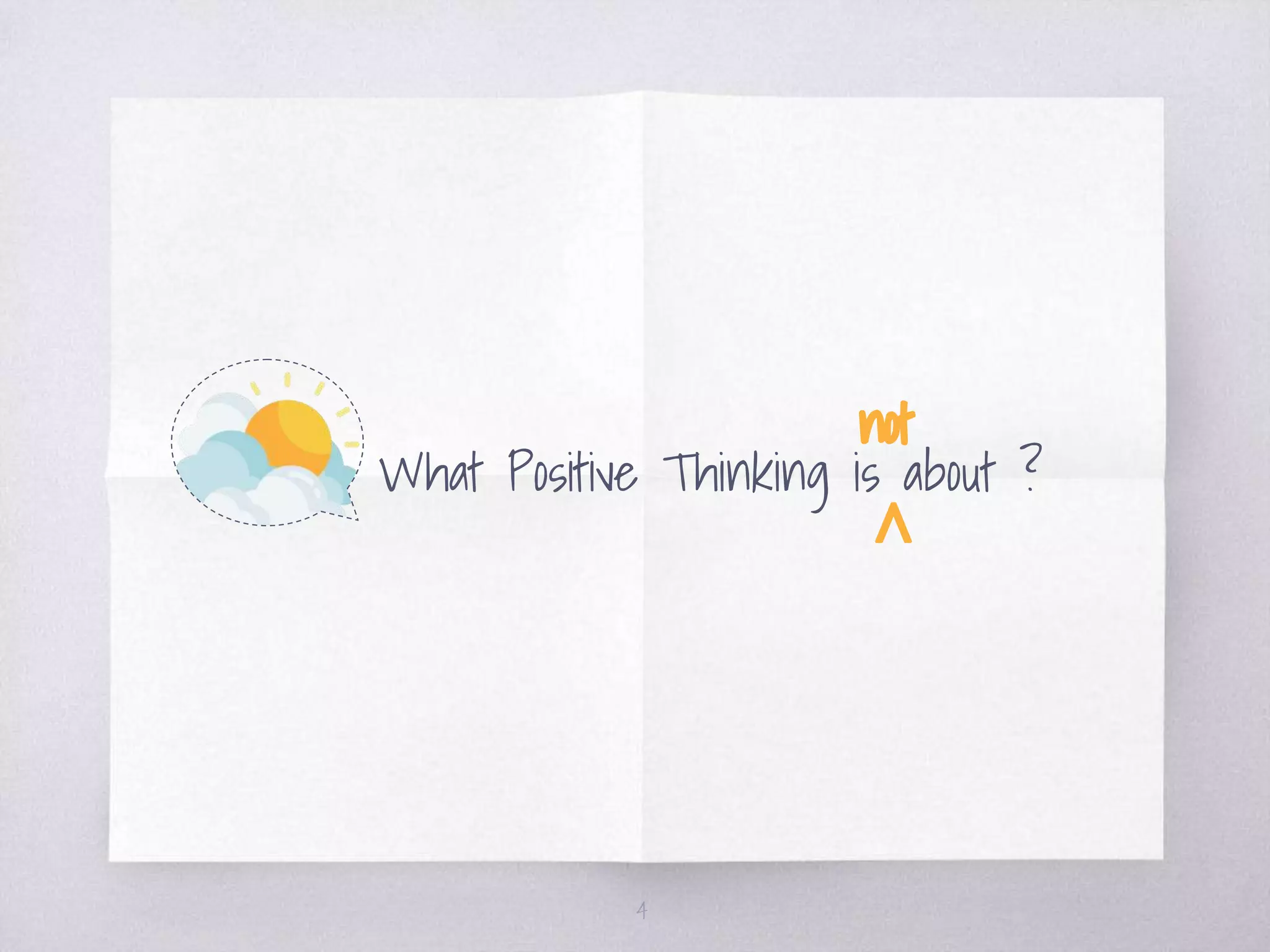 Power of Positive Thinking. | PPTX
