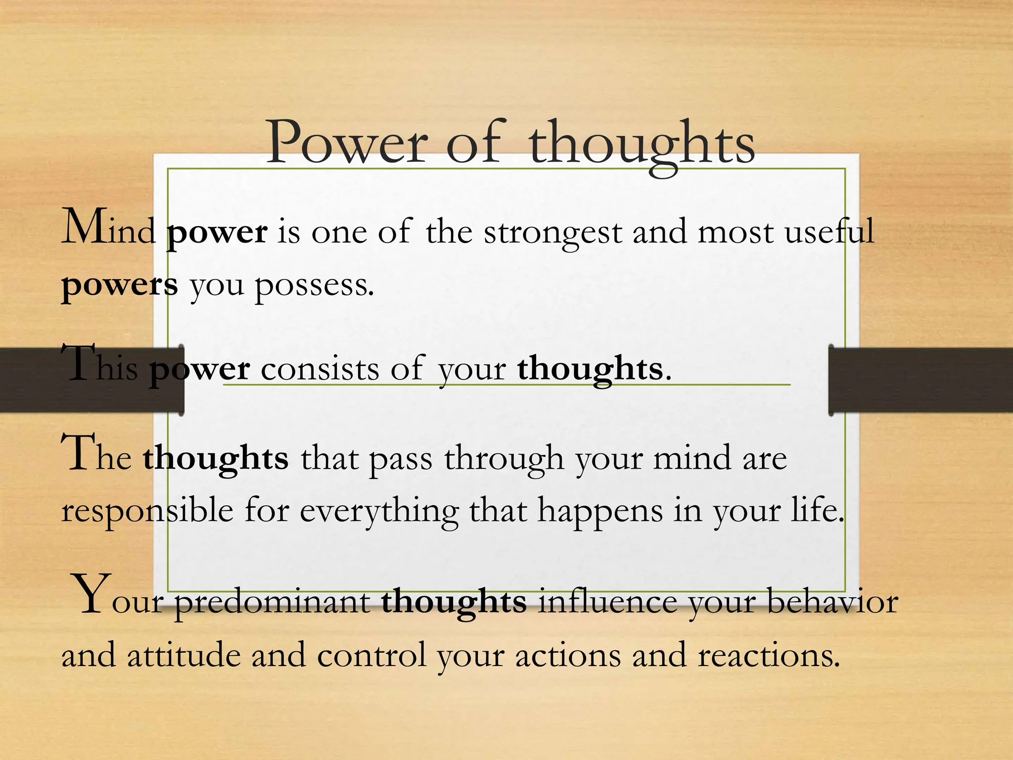 power of positive thinking-Training presentation.pptx