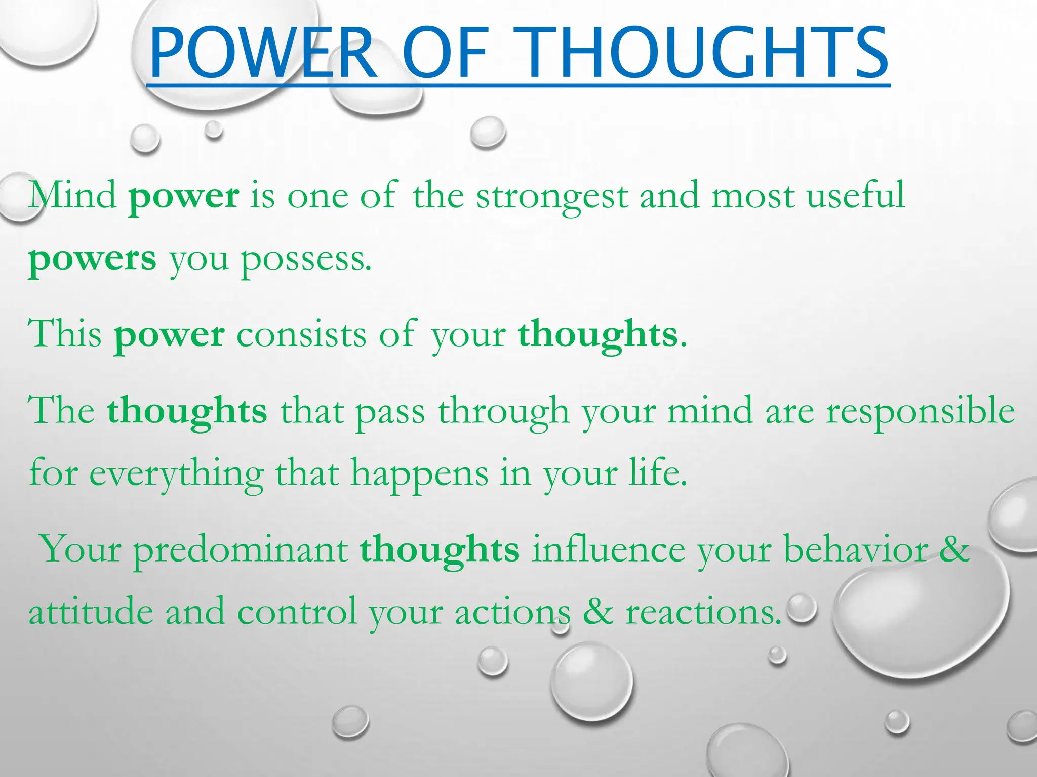 power of positive thinking-Training presentation.pptx