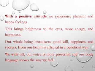power of positive thinking-Training presentation.pptx