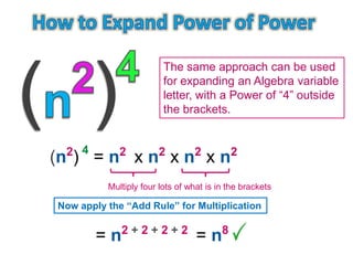 Power of Power Exponent Rule | PPTX | Physics | Science