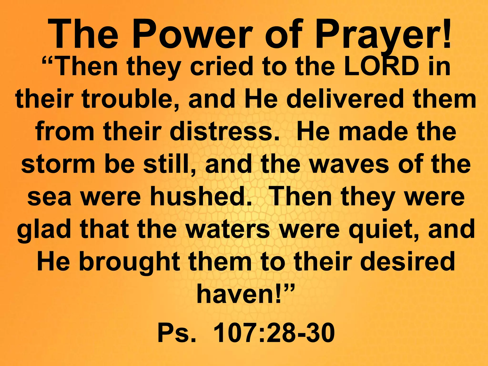 Power of Prayer | PPTX