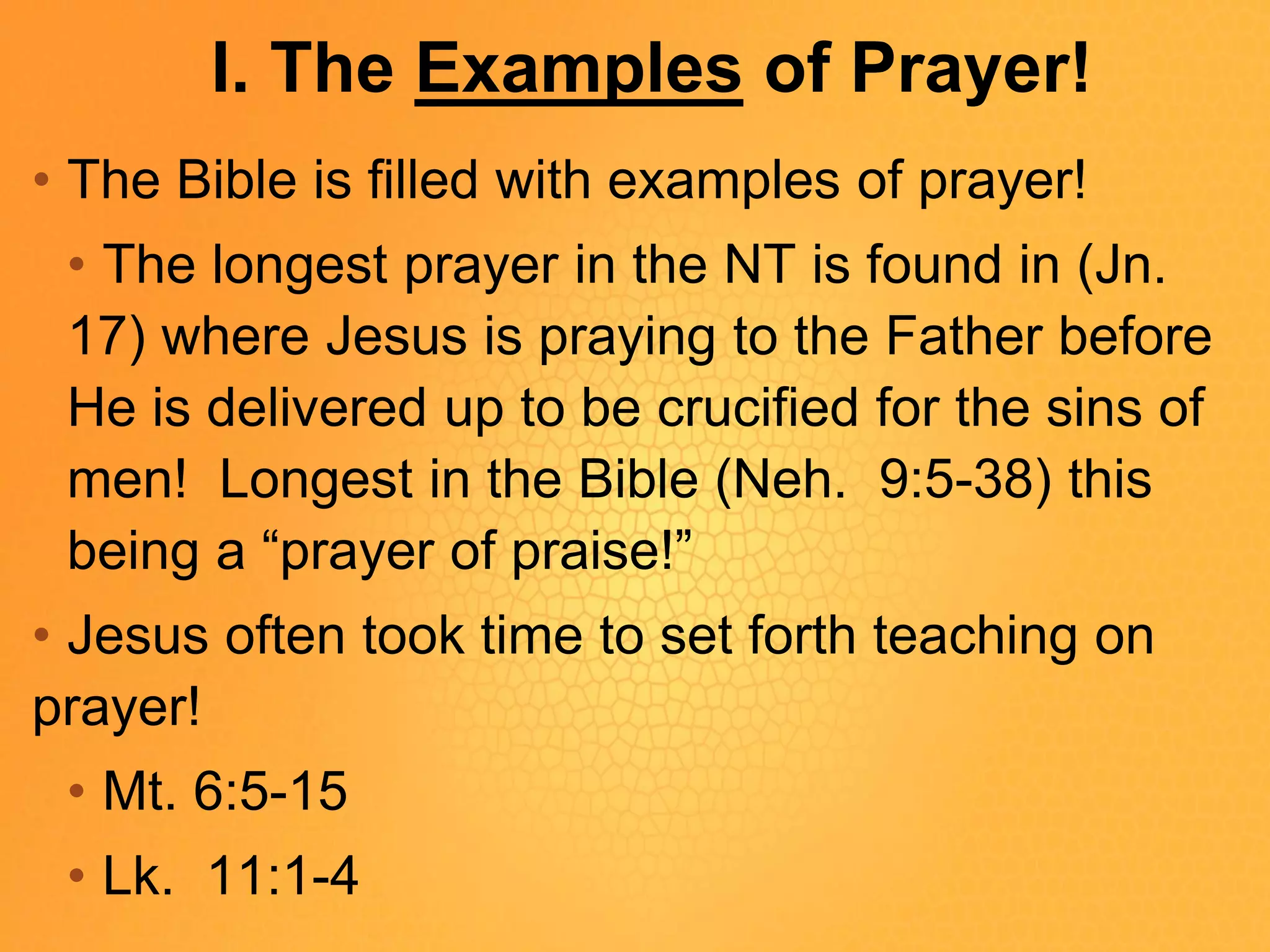 Power of Prayer | PPTX