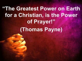 Power of Prayer | PPTX