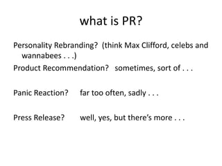 The Power of PR | PPTX