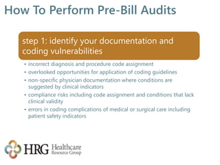 Power Of Pre-Bill Audits | PPTX