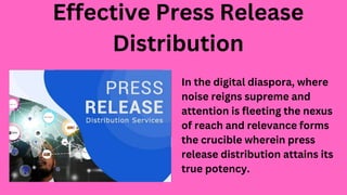 PRESS RELEASE DISTRIBUTION SITES impact | PPT