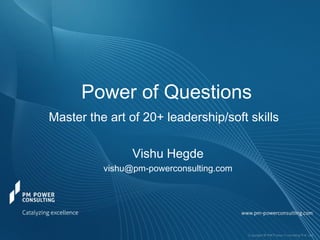 Power of Questions | PPT