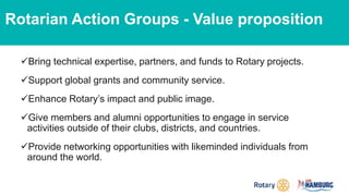 The Power of Fellowships and Rotarian Action Groups | PPTX