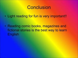 Power of reading | PPT