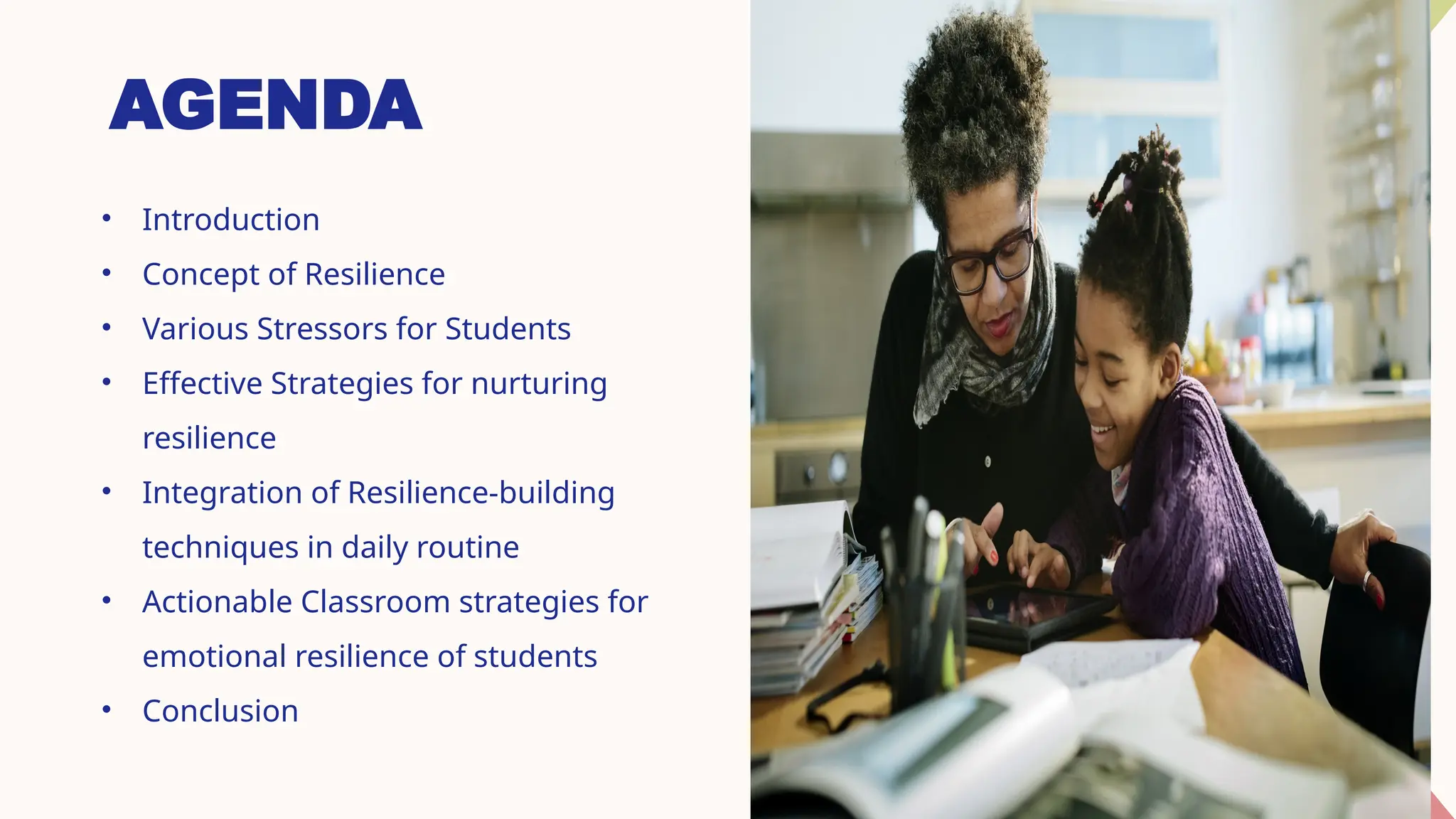 Concept of resilience and effective strategies for nurturing emotional ...