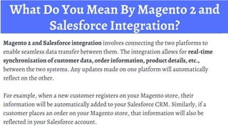 Power of Salesforce and Magento 2 Integration - eShopSync.pptx