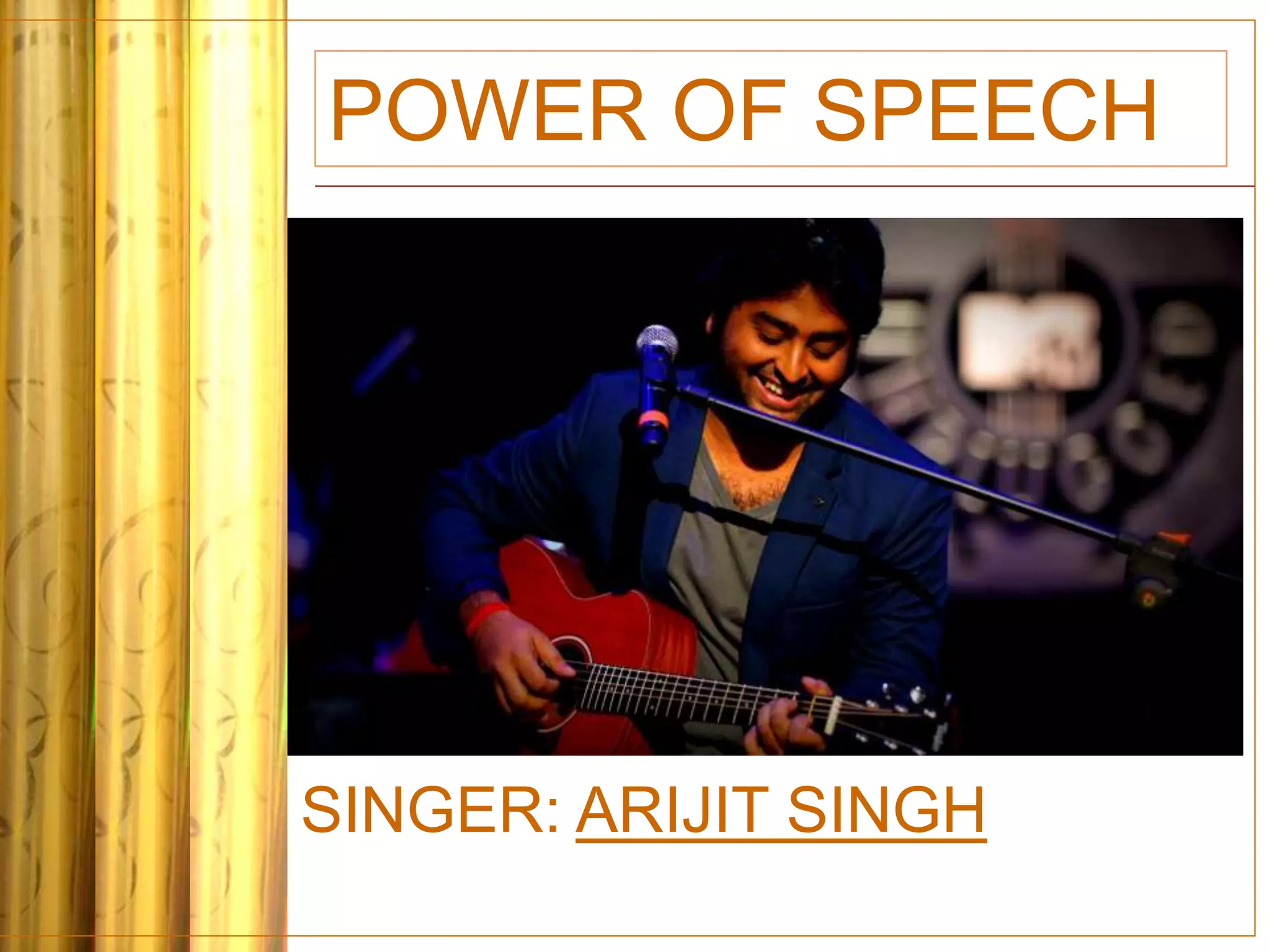 Power of speech | PPTX