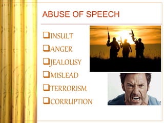 Power of speech | PPTX