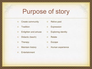 Power of storytelling | PPT
