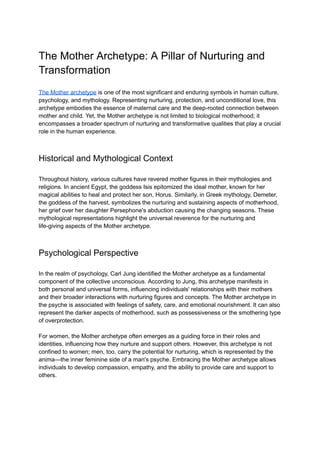 Embrace The Power Of The Mother Archetype.pdf