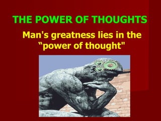 Power of thoughts | PPT