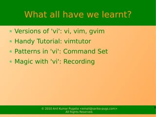 Power of vi | PPT | Free Download