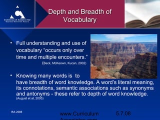 Power of vocabulary | PPT