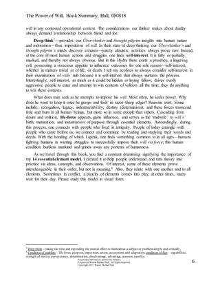 Power of will book summary 080818 vi_sms_final | PDF