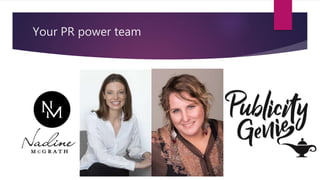 The Power of Your Brand - From Publicity Genie | PPTX
