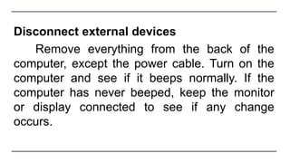 POWER ON SELF-TEST (POST)/ERROR BEEP CODES.pptx