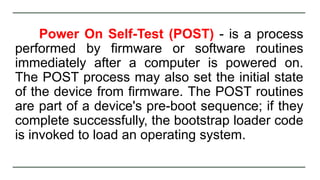 POWER ON SELF-TEST (POST)/ERROR BEEP CODES.pptx