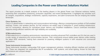 Power over Ethernet Solutions Market.pptx