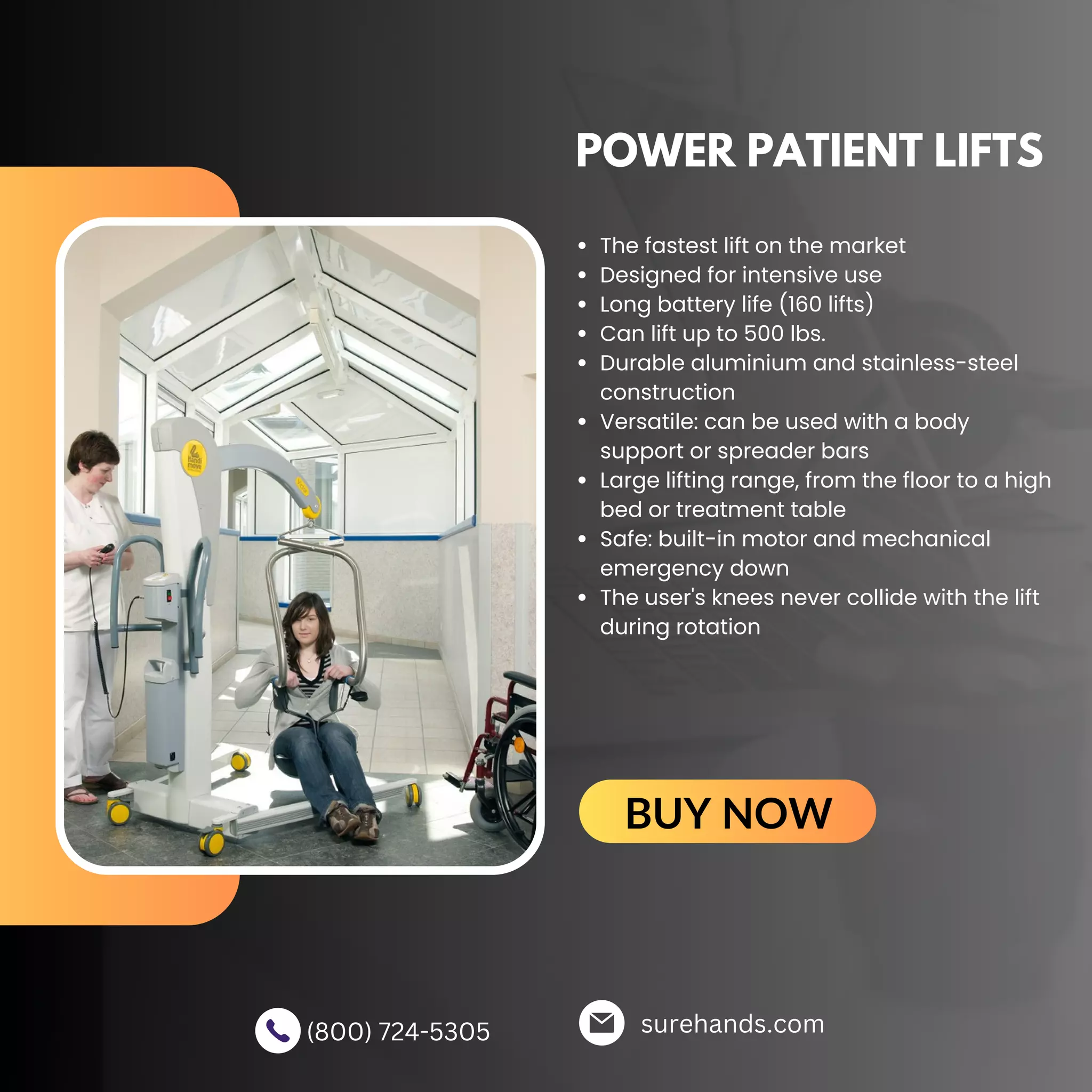 Power Patient Lifts | PDF
