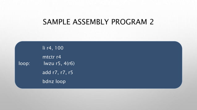 OpenPOWER Webinar : Power pc assembly language convention and ...