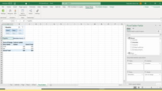 Dax Power Pivot: Introductory Level | PPTX