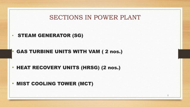 Combined Cycle power Plant IFFCO Aonla | PPTX | Power and Energy ...