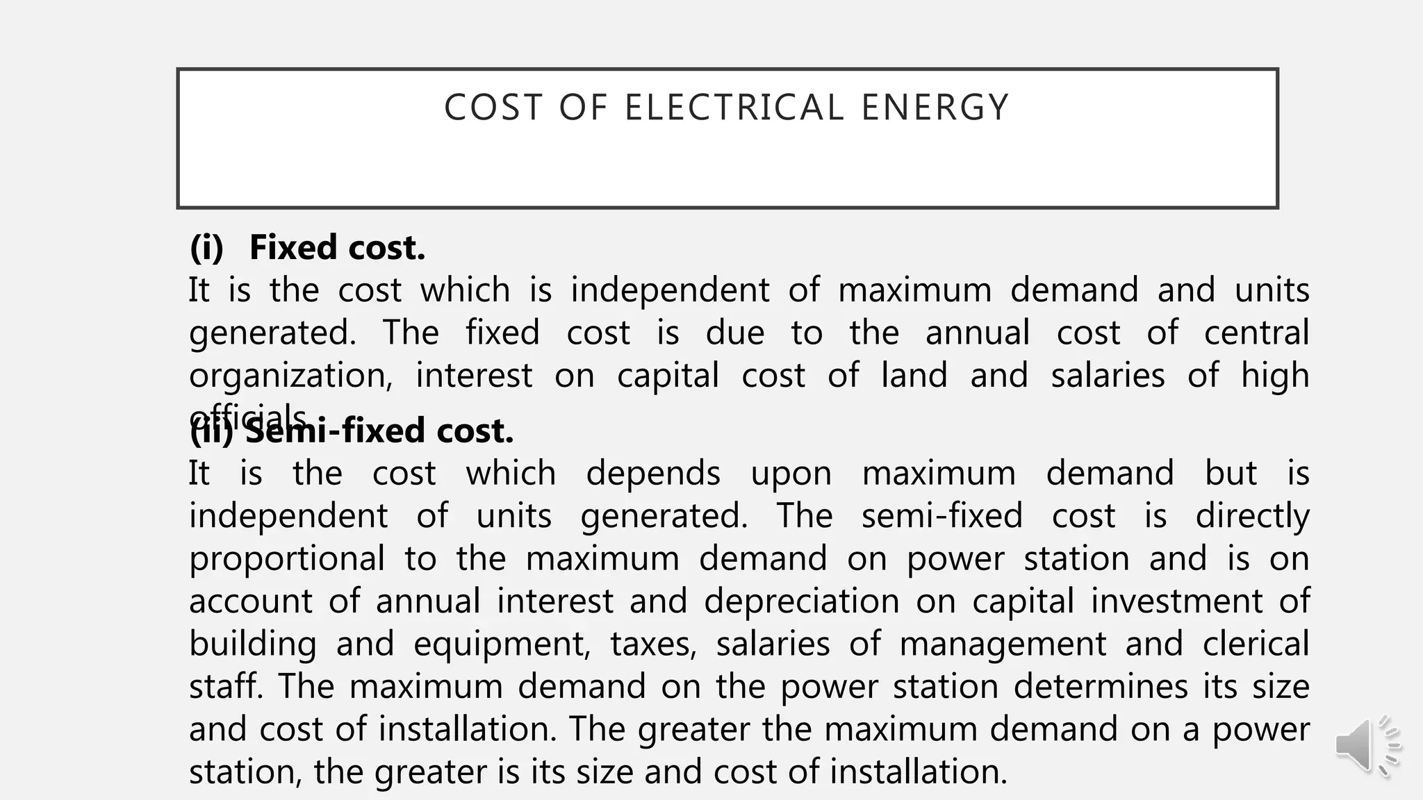 Power plant economics | PPTX