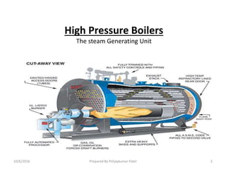 Power plant high pressure boilers | PPTX