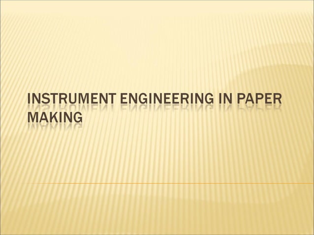 Power plant instrumentation | PPT