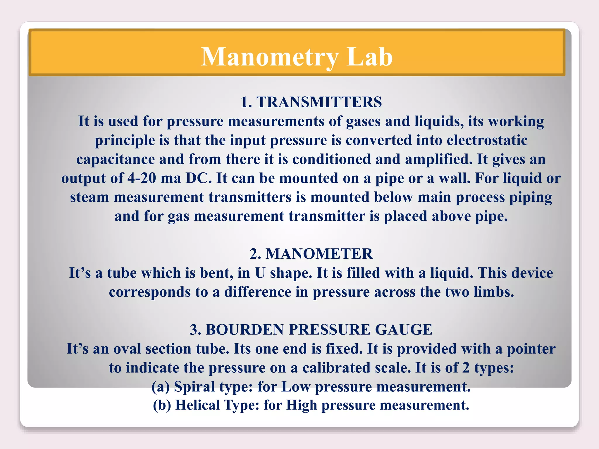 Power plant instrumentation | PDF