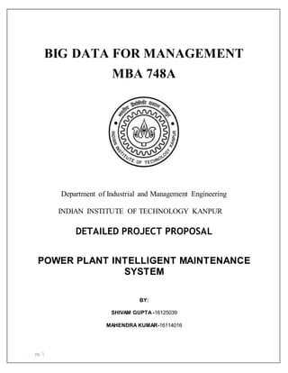 Power plant intelligent maintenance advisory system | DOCX