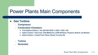 Power Plant main components 9HA GT.ppt | Chemistry | Science