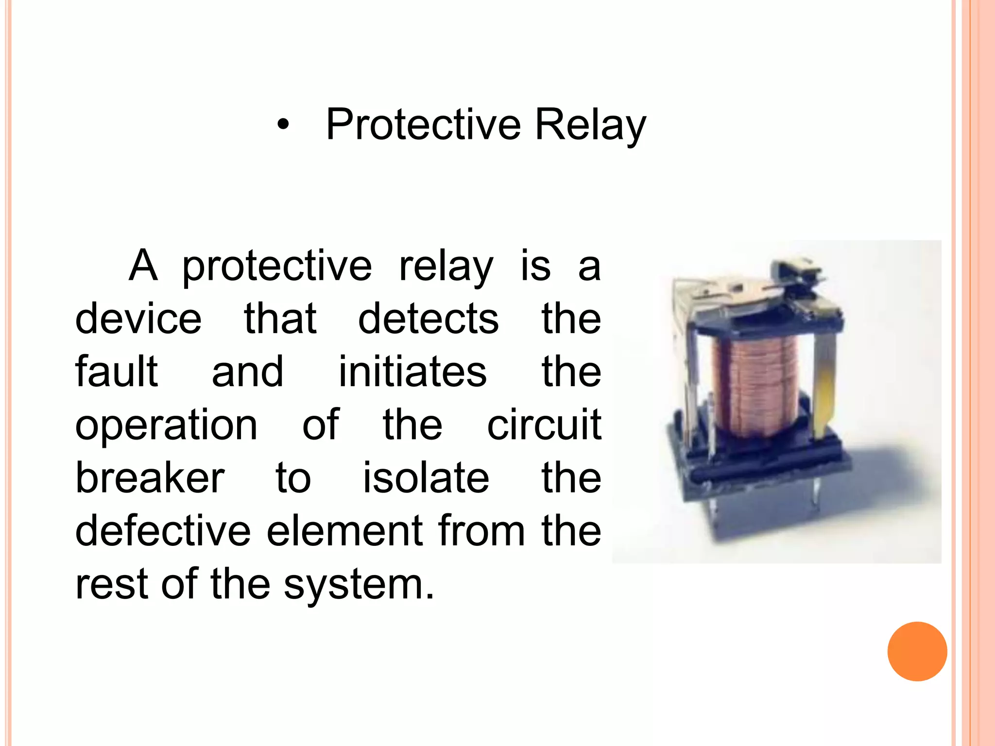 Protection Equipment in a Power Station | PPTX