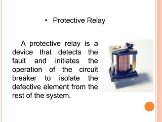 Protection Equipment in a Power Station | PPTX