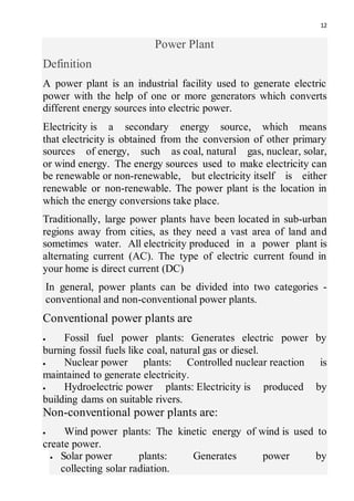 Power plant project | DOCX