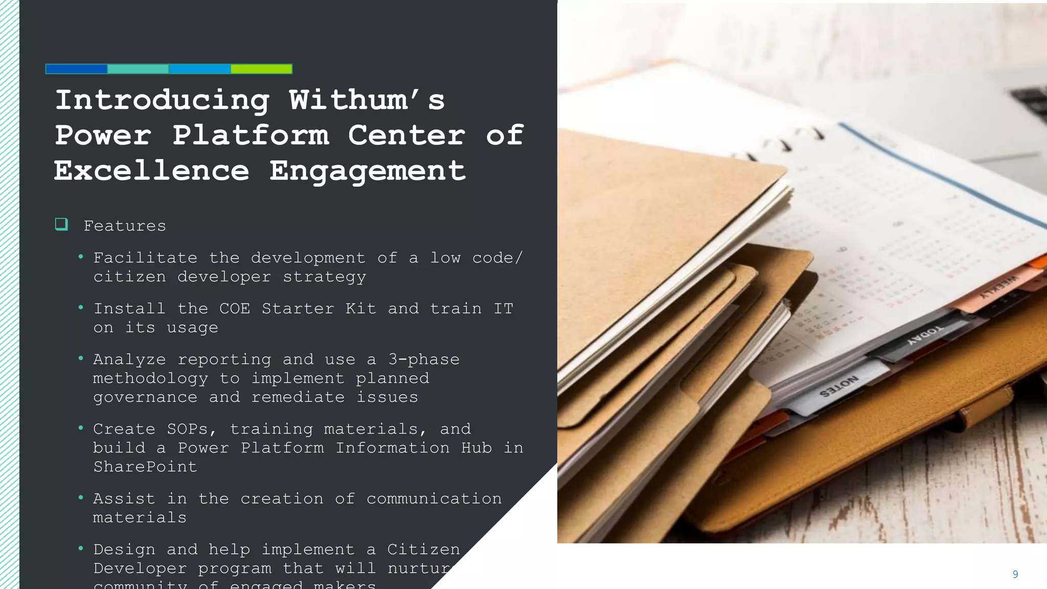 Power Platform Governance Center of Excellence | PPTX