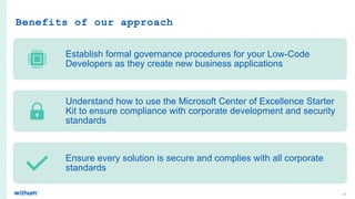 Power Platform Governance Center of Excellence | PPTX