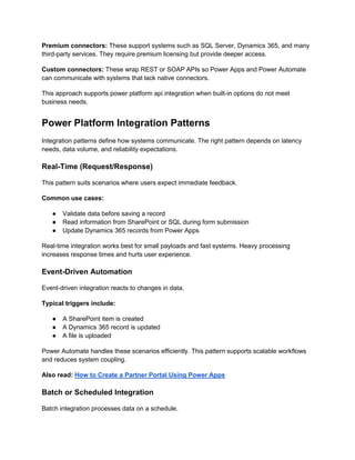 Power Platform Integration_ SharePoint, Dynamics 365, SQL & More.pdf