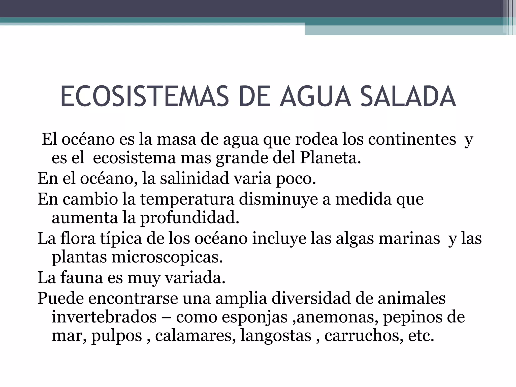 Ecosistemas de Puerton Rico | PPT