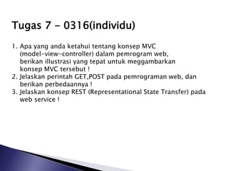 tugas 7 - 0316 | PPT